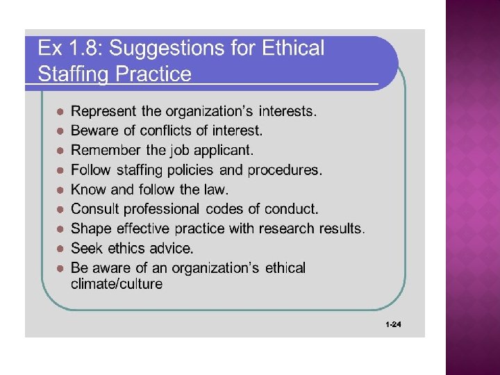 1 Nature of Staffing aThe Big Picture bDefinition