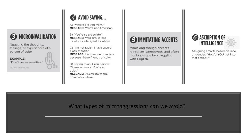 What exactly is a microaggression The everyday slights