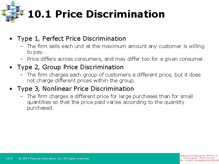 Chapter 10 Pricing with Market Power Table of
