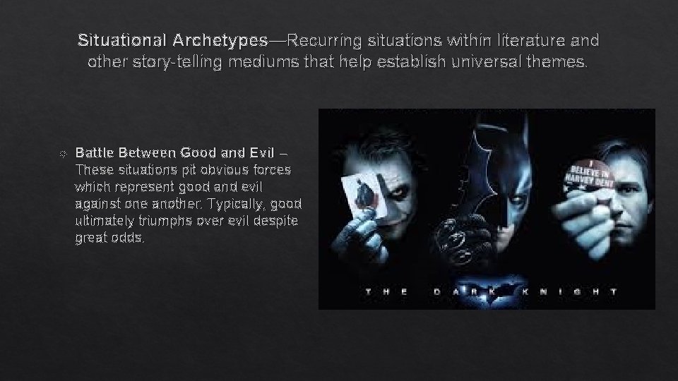 Archetypes in The Heros Journey What is an