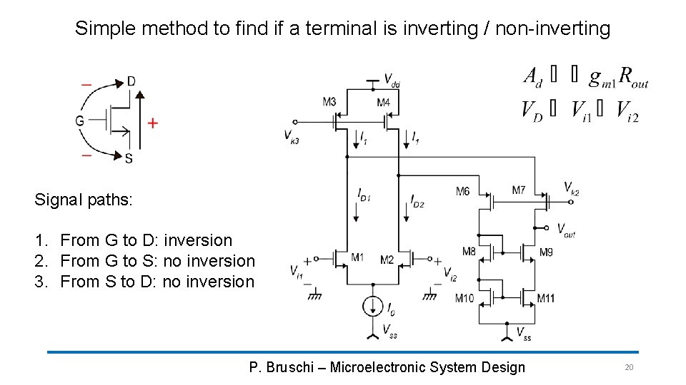 Increasing the gain of the simple differential amplifier