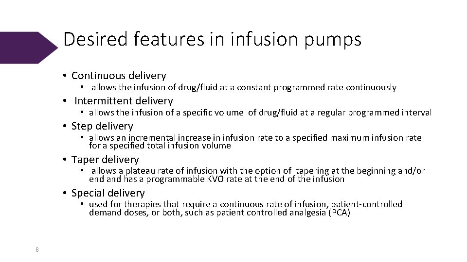 Ambulatory infusion pumps in oncology settings Dr Sameh