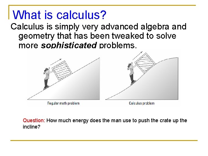 The Basics of Physics with Calculus Systems of
