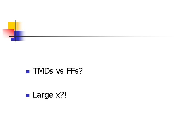 TMDs studies with RFseparated beams November 7 2017