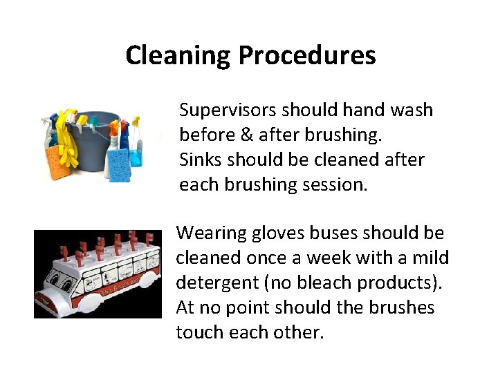 Supervised tooth brushing programme for early years settings