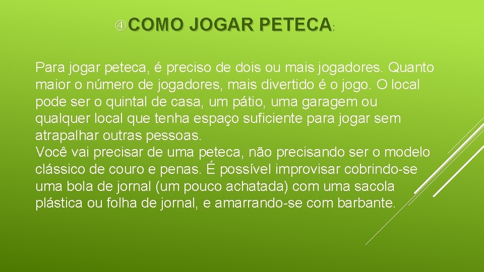 EDUCAO FSICA PROF JOS HENRIQUE MOTA 8 ANO