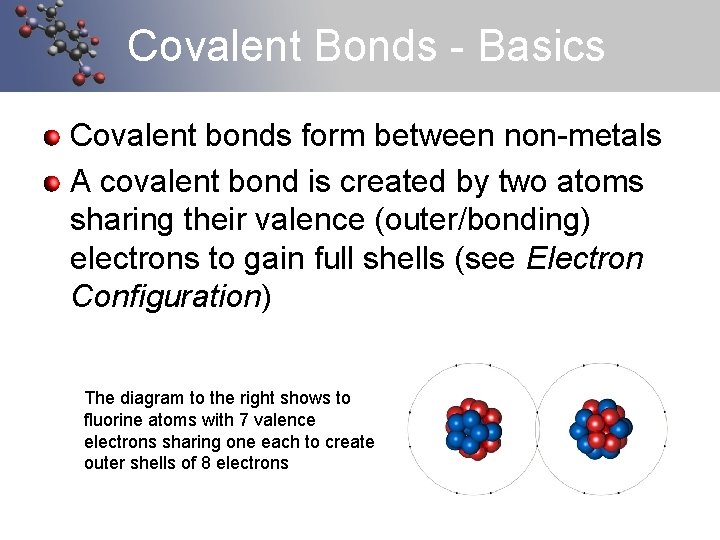 Type of Bonds Intramolecular Bonds Ionic Bonds Covalent
