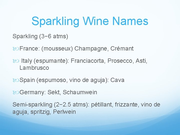 List of Wines Prosecco Pizzolato Stephany Prosecco Brut