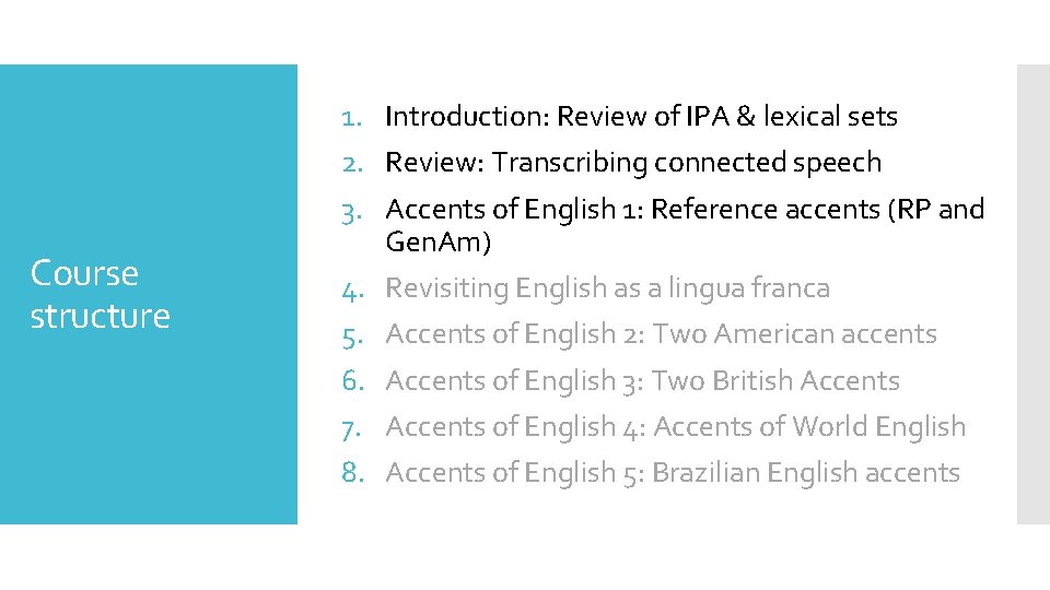 Topics in Phonetics Phonology John Corbett USPCAPES International