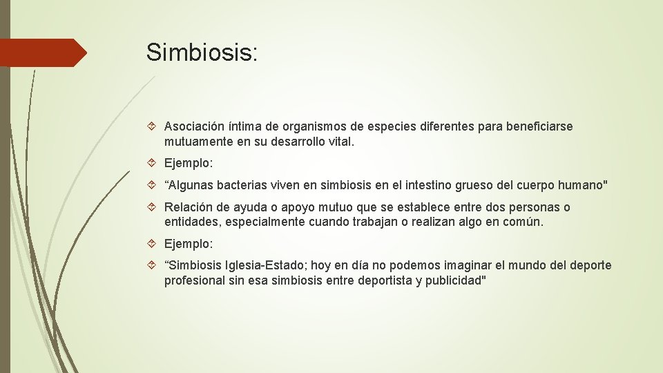 Relaciones interespecificas parasismo mutualismo simbiosis depredacin ...