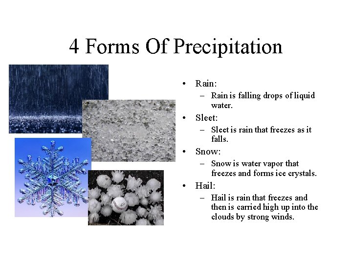 Mitchells Water Cycle and Weather Presentation Mitchell Galluccio
