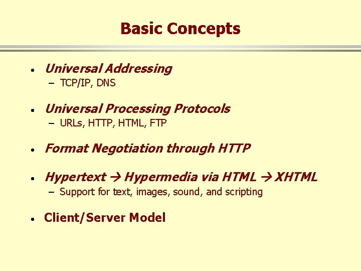 Introduction to Web Programming Models Jim Fawcett CSE