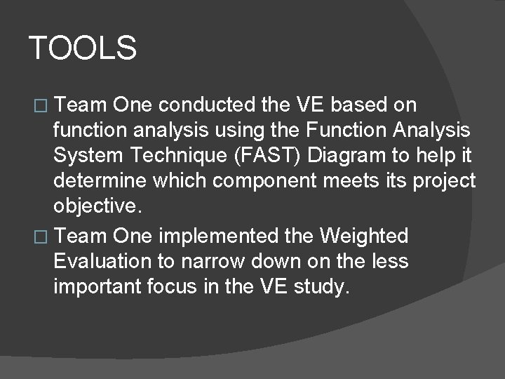 REFINERY FACILITY Group 8 David Boley Deneb Bosch