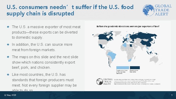 Wheres Our Food Supply Chains and Food Security