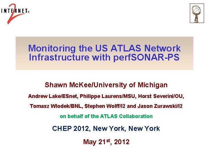 Monitoring the US ATLAS Network Infrastructure with perf