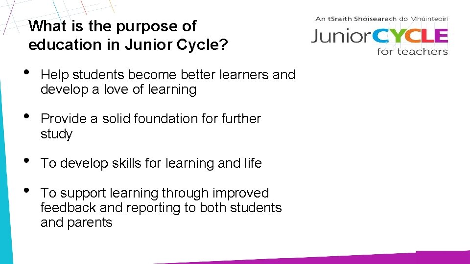 Junior Cycle Click Title Information for Parents Newbridge