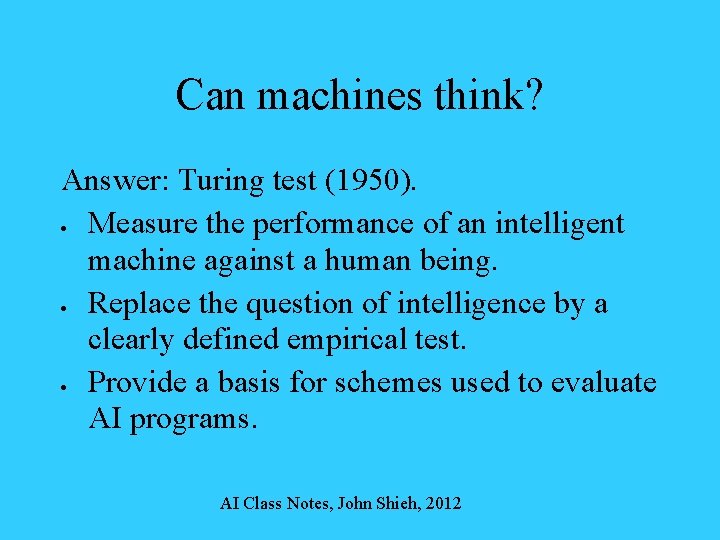 Course Objectives This part of course introduces some