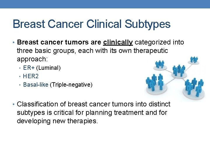 BREAST CANCER SUBTYPE IDENTIFICATION USING RNASEQ DATA Dvir