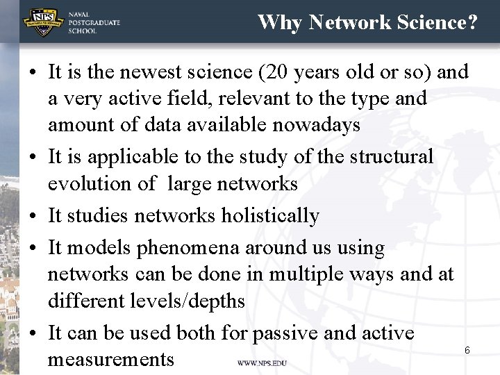 Network Science overview part 1 Prof Ralucca Gera