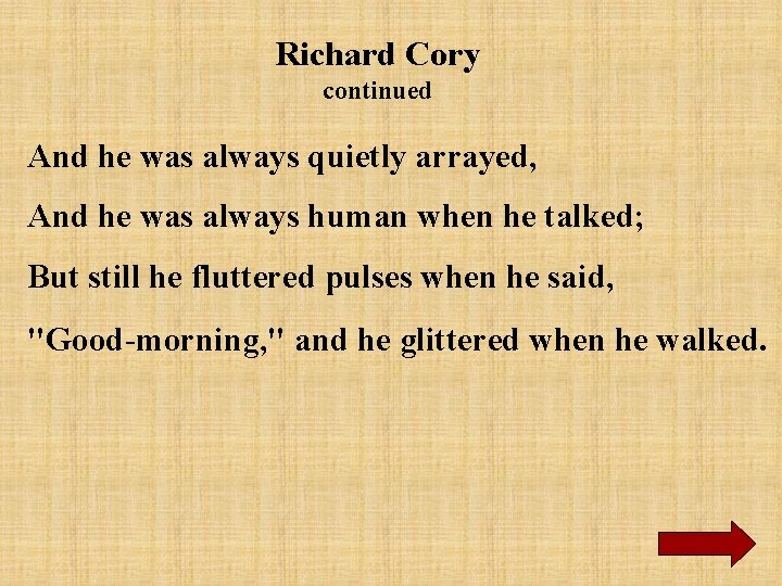 Conflict The central problem in a plot Man