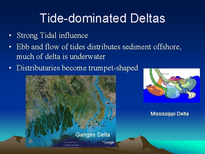 ShoreZone Processes and Landforms Shoreline demarcation between land