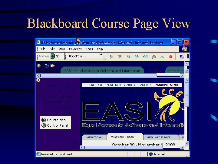 Creating Course Content Accessible to Students with Disabilities