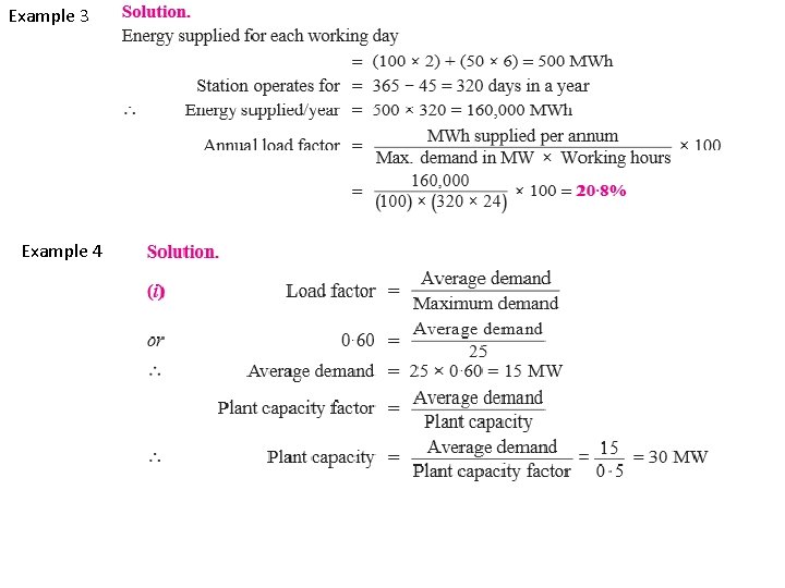 Variable Load on Power Stations Lecture 2 Variable
