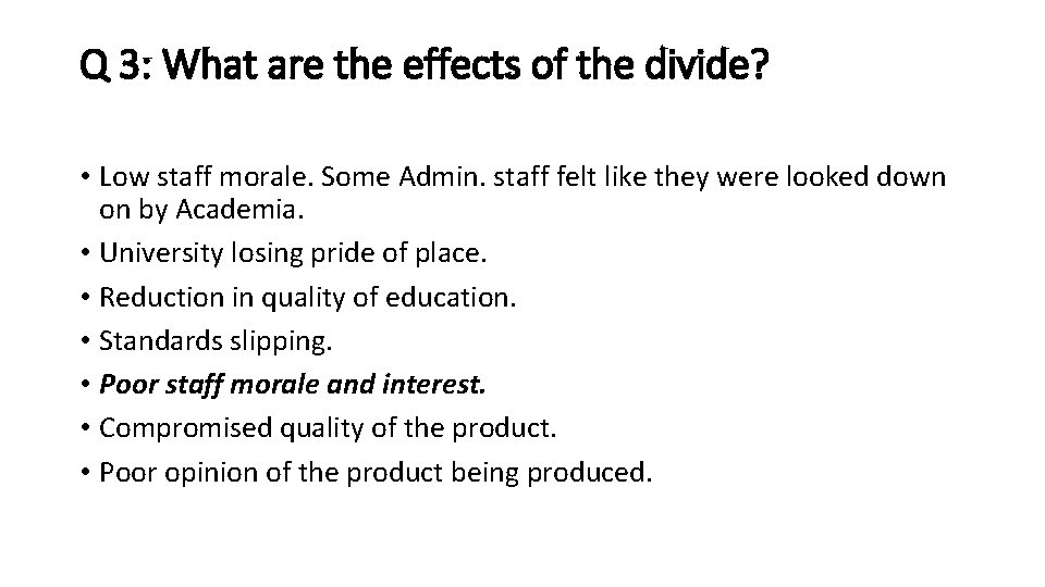 Bridging the Divide between Administration and Academia Presenters