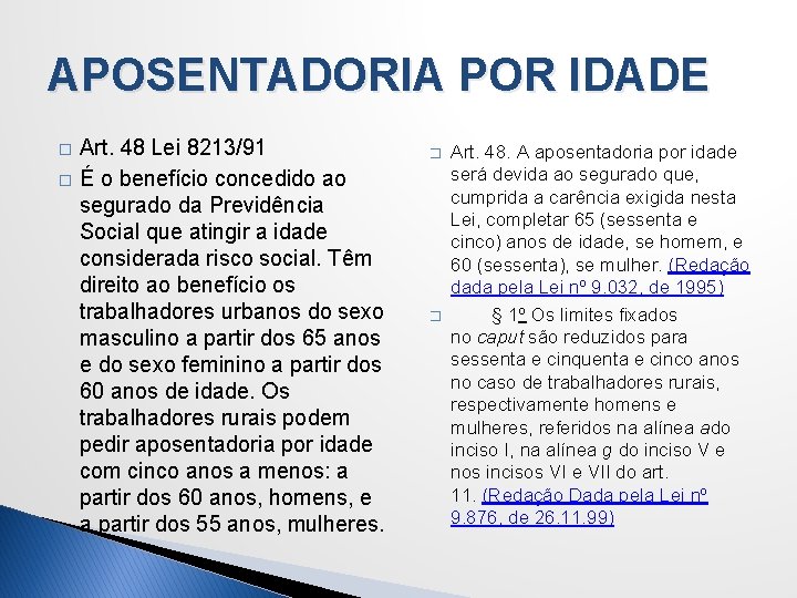 RGPS REGIME GERAL DA PREVIDNCIA SOCIAL REGIMES DE