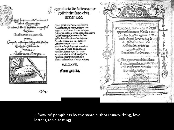 Books of Secrets and the culture of how