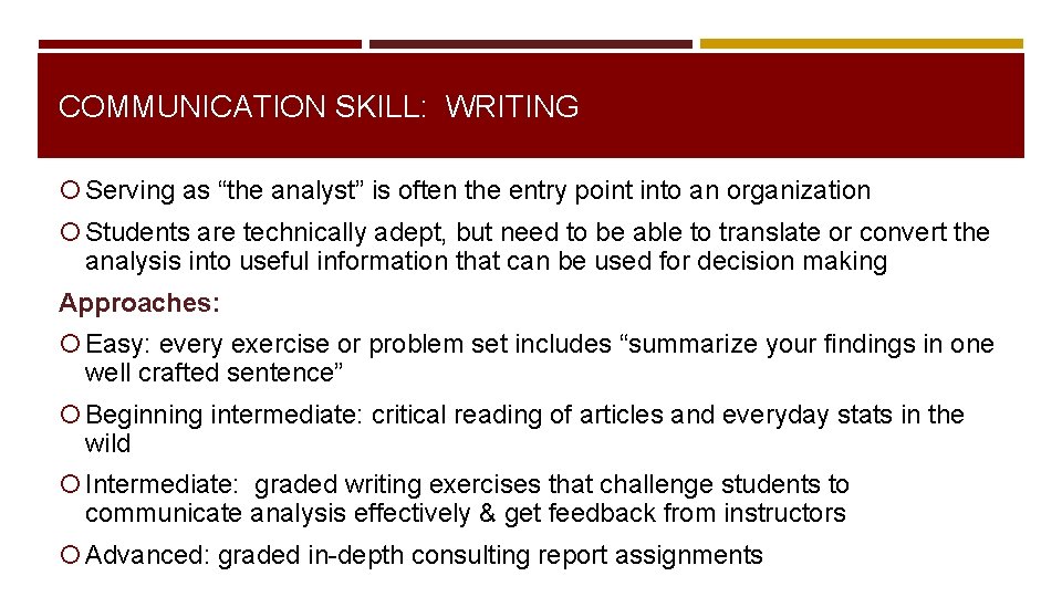 WHAT COMES NEXT COMMUNICATING ANALYSIS LINDA BOARDMAN LIU