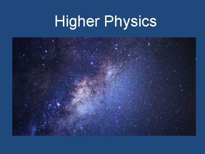 Higher Physics Conservation of Momentum and Kinetic Energy