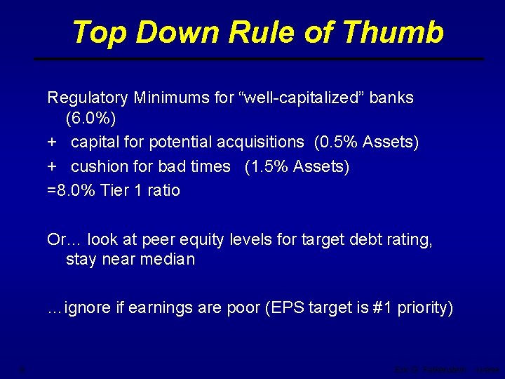 Optimal Capital Allocation Strategy Eric Falkenstein Moodys downloadable