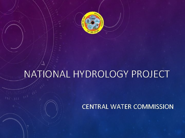NATIONAL HYDROLOGY PROJECT CENTRAL WATER COMMISSION DETAILS OF
