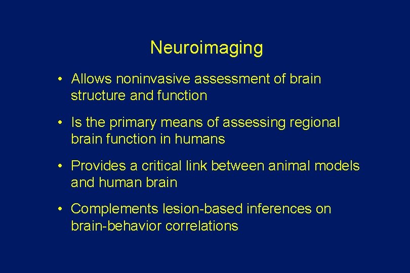 Imaging Cognitive States and Traits with BOLD and