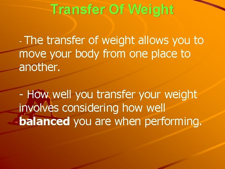 Mechanical Principles Learning Outcomes What is balance are