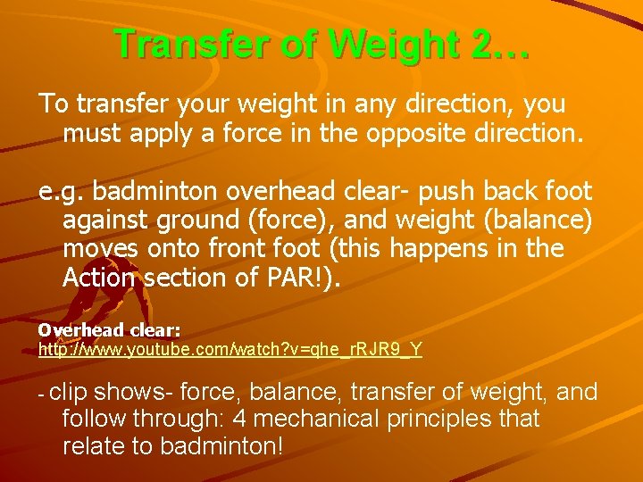 Mechanical Principles Learning Outcomes What is balance are