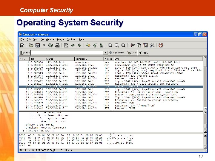Computer Security Operating System Security 1 Computer Security