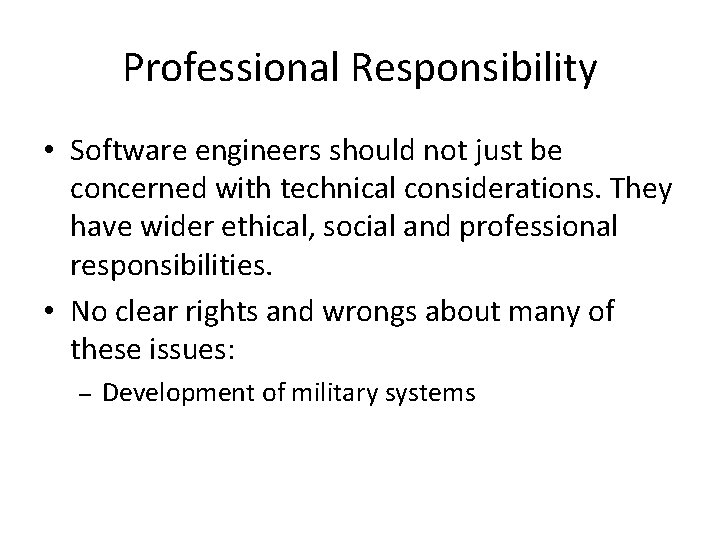 Software Engineering Software Engineering is the science and