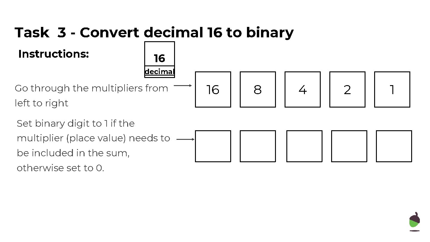 Computing Lesson 4 Numbers in Binary Representations from