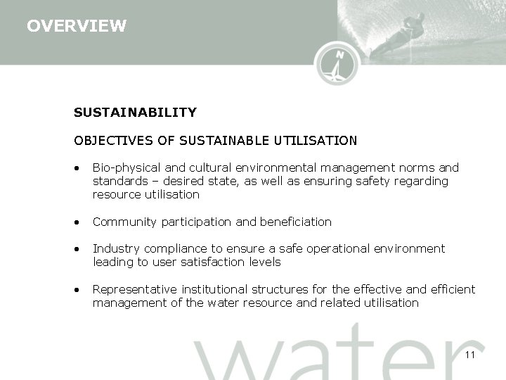 Planning for Sustainability Integrated Resource Management Planning ...