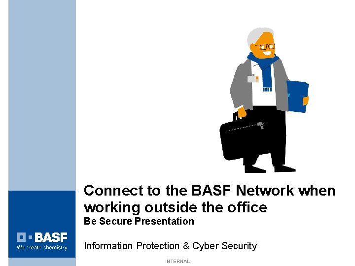Connect to the BASF Network when working outside