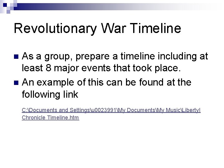 Figures of the Revolutionary War A Lesson Plan