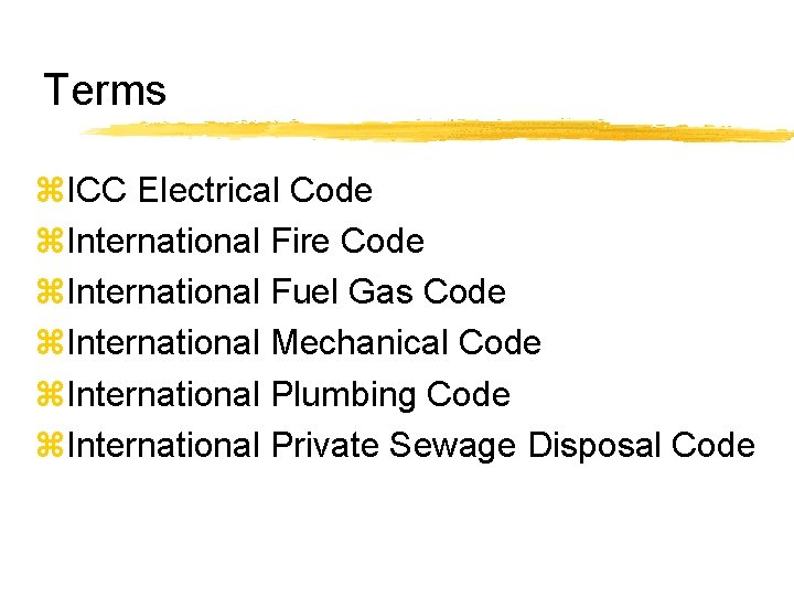 Lesson Understanding Construction Codes Interest Approach z Why