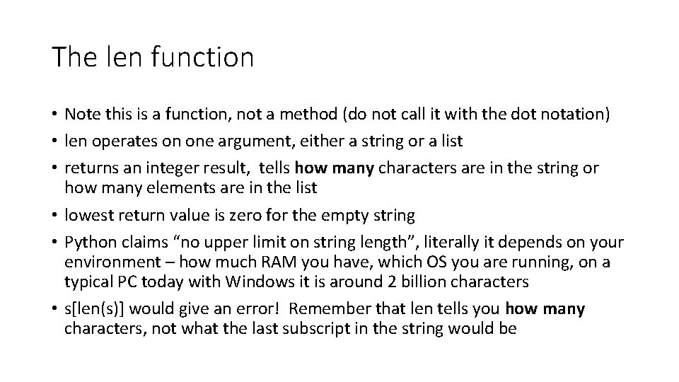 Strings The Basics Strings a collection data type