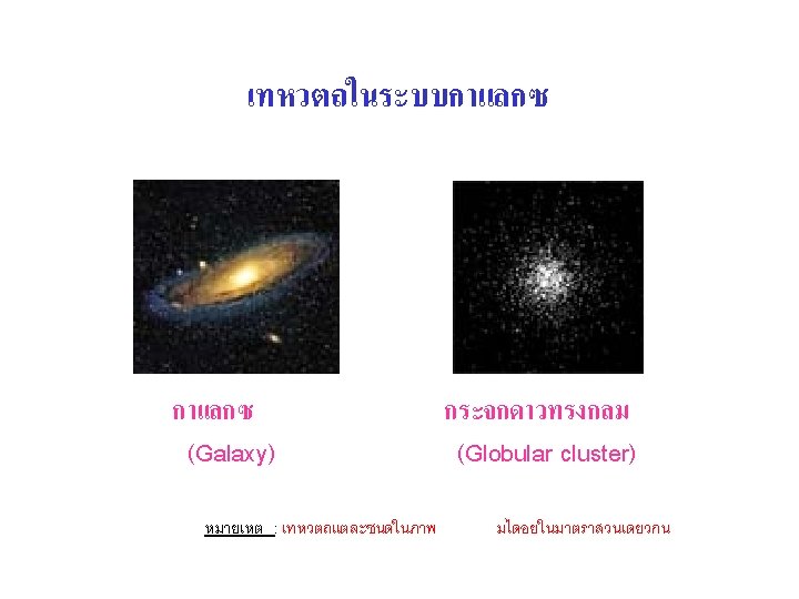 7 The Galaxies and stars Galaxies Star systems