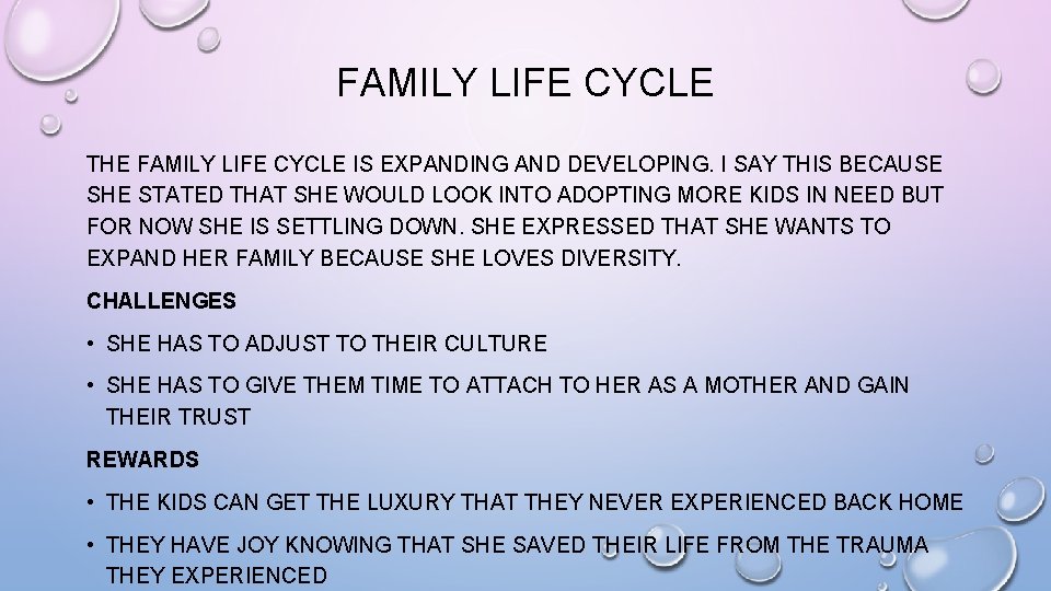 MADONNAS FAMILY ADOPTIVE FAMILY STRUCTURE BY KAIDENCE TATE