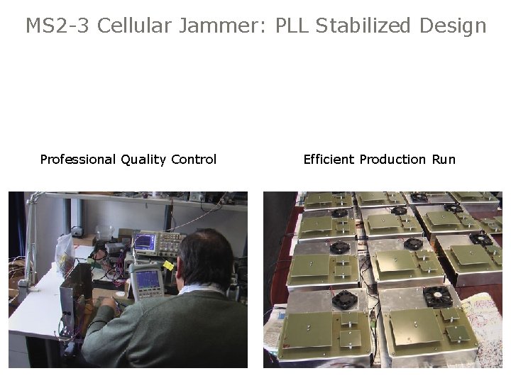 Prison Solutions RF Jamming Active Reactive RF Jamming