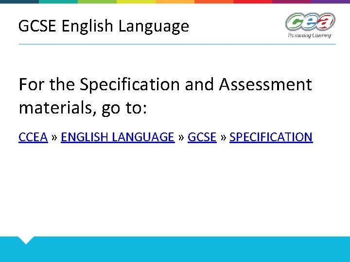 2016 GCSE Qualifications New Centre Support GCSE English