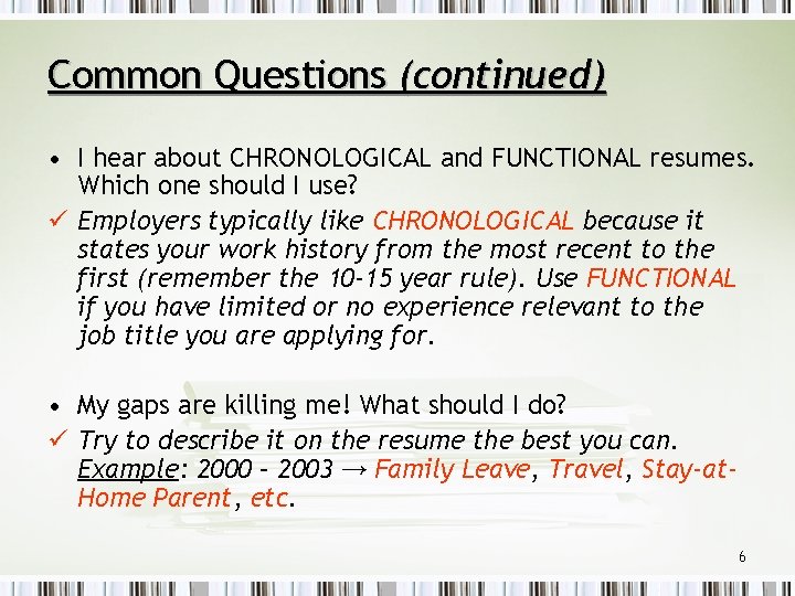 Quick Easy Resume Tools SDCCD Work Ability III